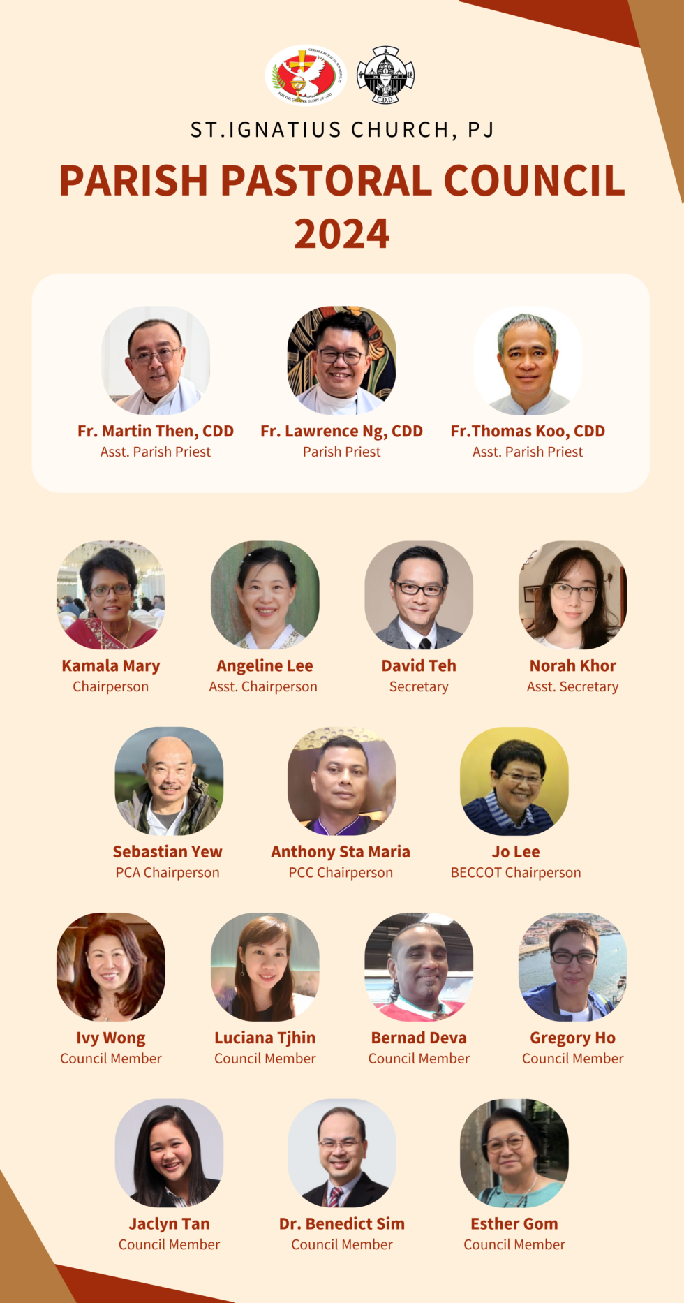 Parish Pastoral Council | St Ignatius Church PJ