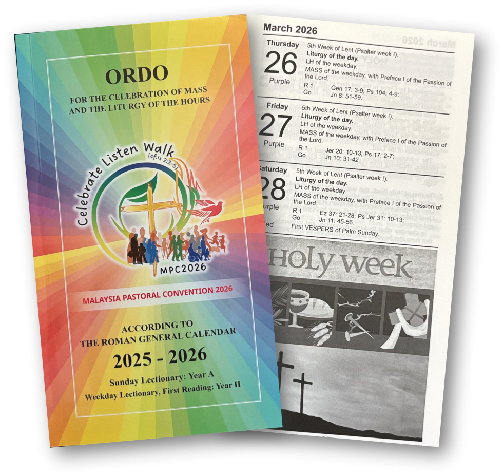 Ordo & Catholic Calendar 2026 – Get Your Copy | St Ignatius Church PJ